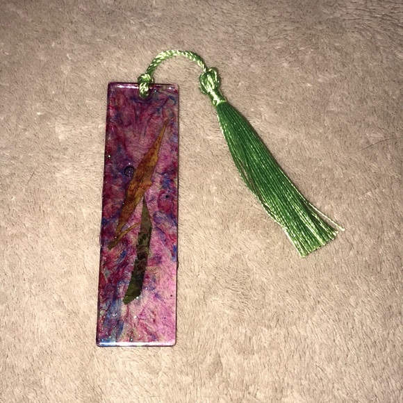 jfone8 | Office | Custom Epoxy Bookmark With My Favorite Leaves New ...